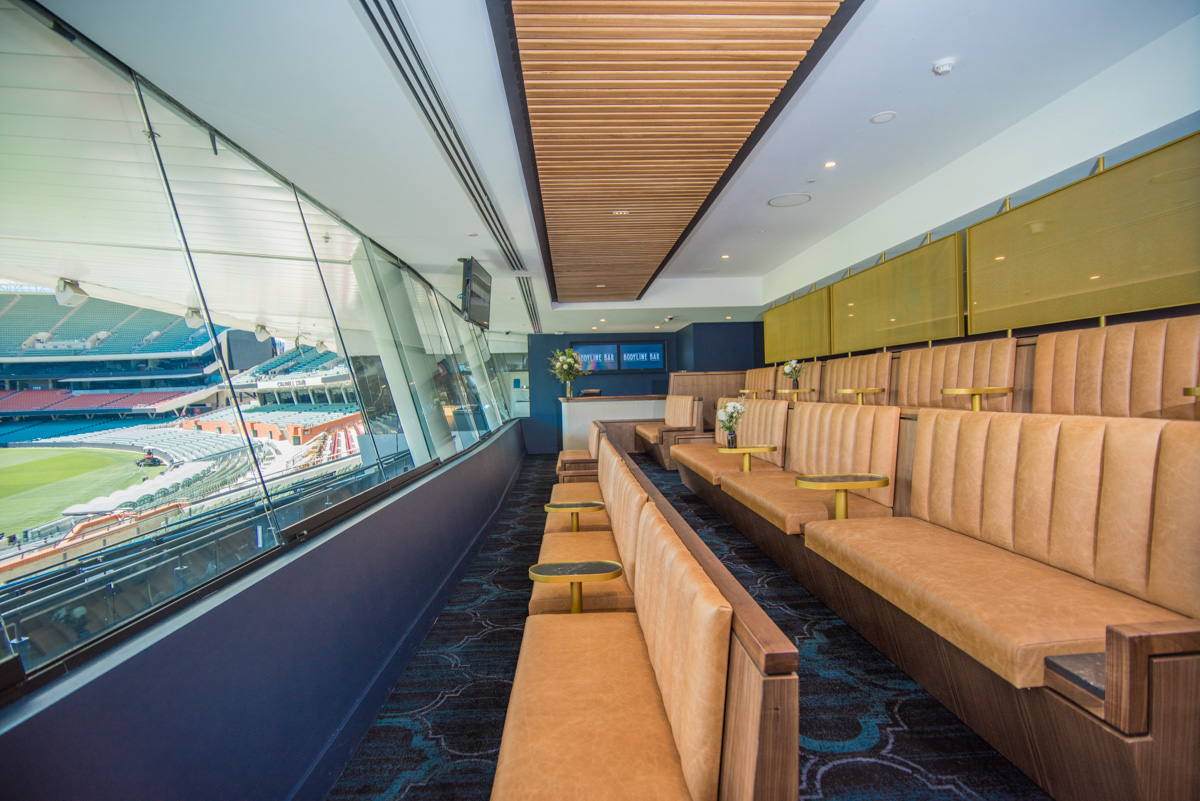 Adelaide Oval – Bodyline Bar – Image Shopfitting & Construction Adelaide Oval – Bodyline Bar – Image Shopfitting & Construction